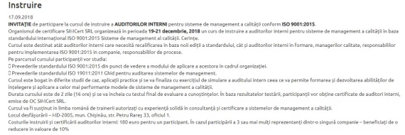 Instruire